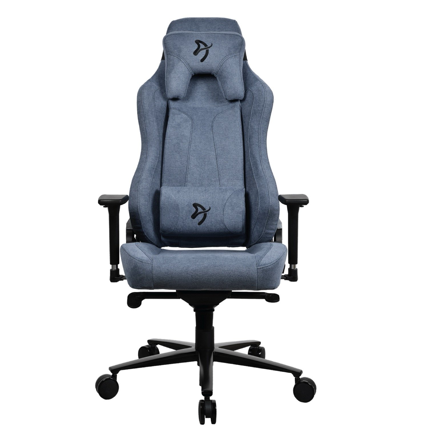 Arozzi Vernazza Soft Fabric Ergonomic Gaming Chair - Blue - PC Lab