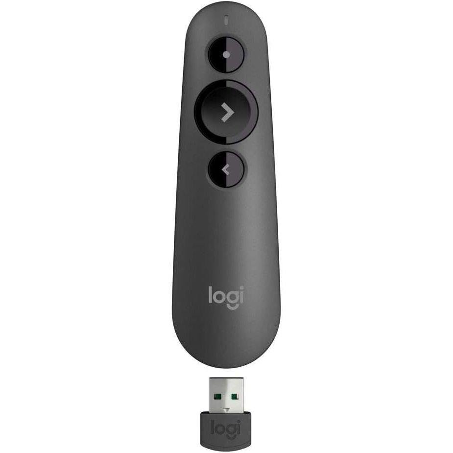 Logitech R500 Wireless Laser Presentation Remote - Black - PC Lab