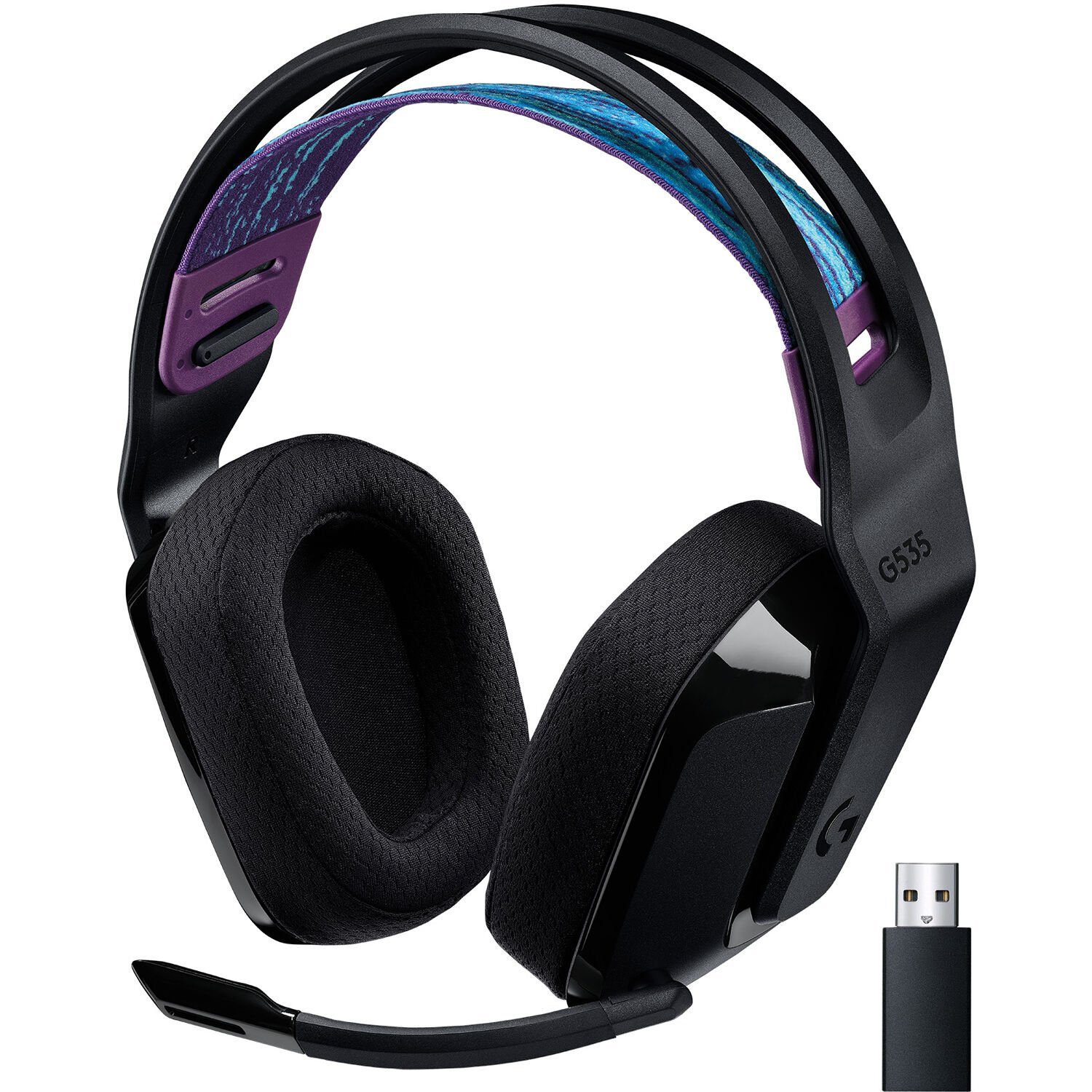 Logitech G535 LIGHTSPEED Wireless Headset – Black – Used – Without Box ...