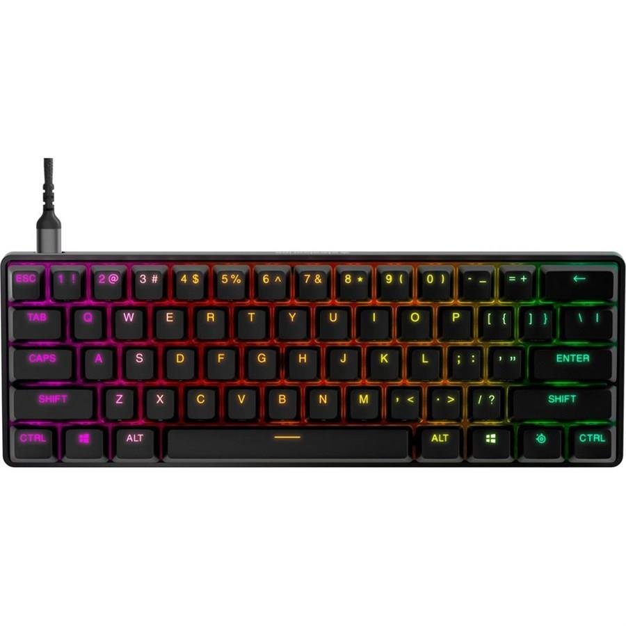 SteelSeries Apex Pro Mini Wired Adjustable Switch Gaming Keyboard in 60 ...