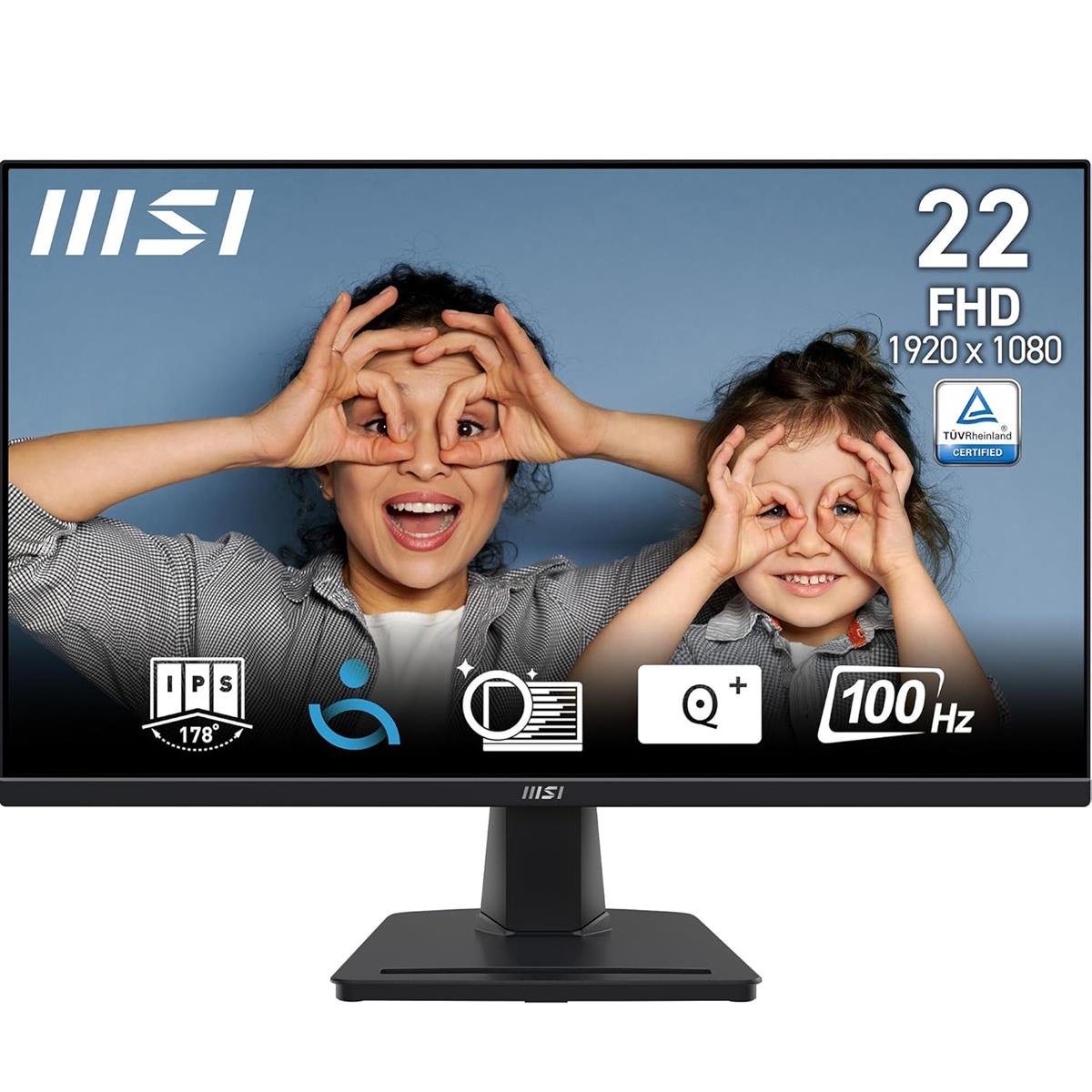 MSI PRO MP225 - 21.5" 1080P FHD 100Hz IPS Office Monitor - PC Lab