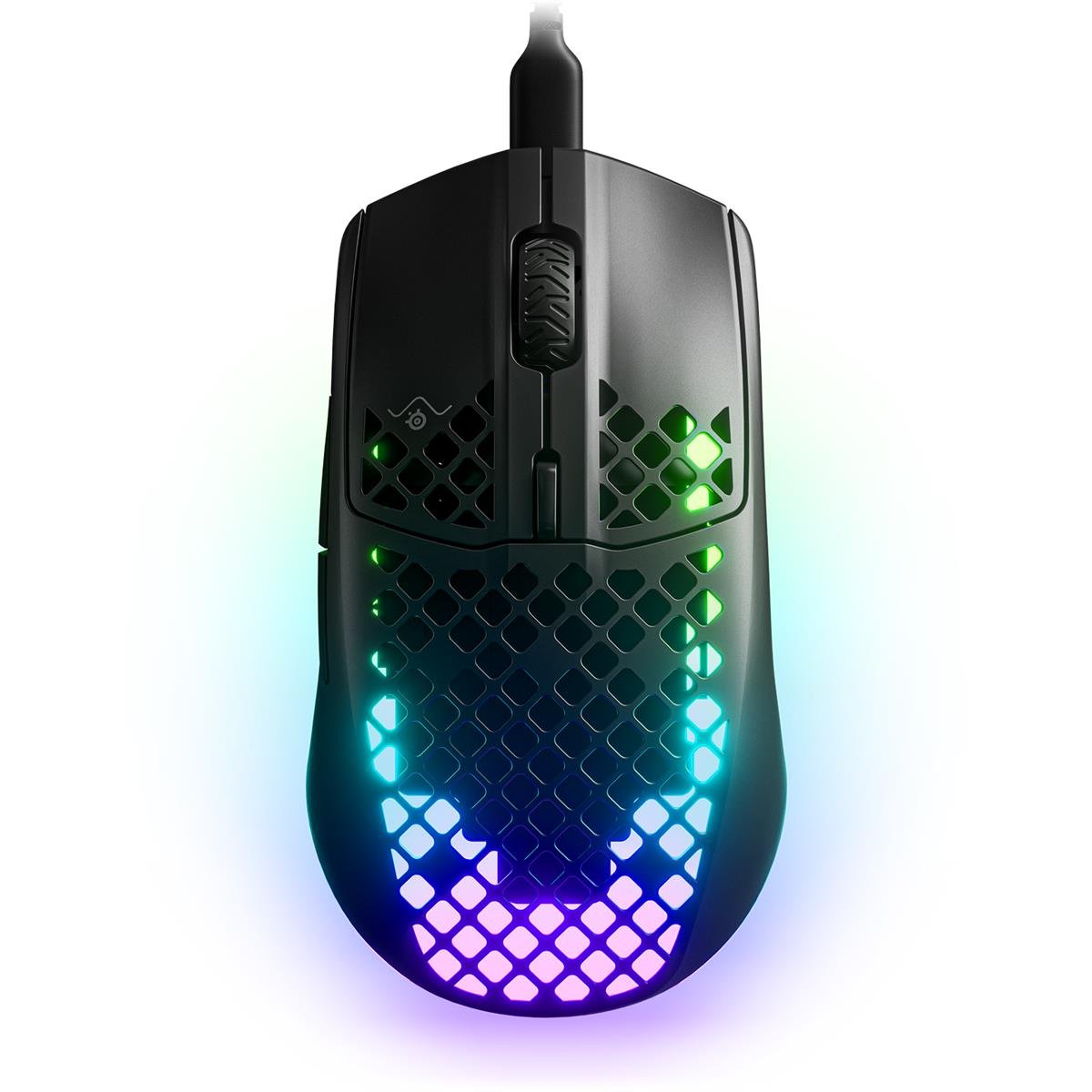 SteelSeries Aerox 3 Onyx Wired Ultra Lightweight Super-Fast Mouse with ...