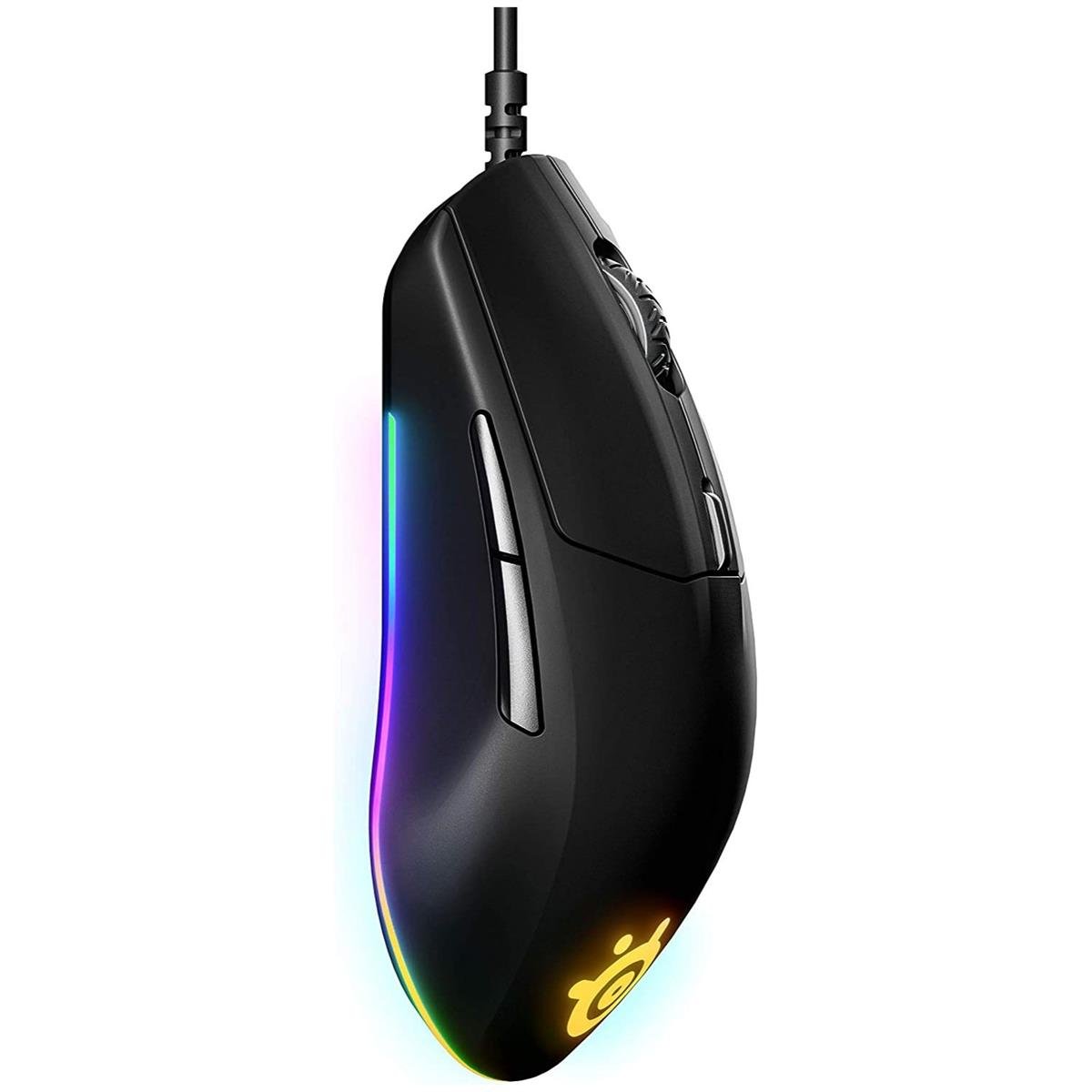 SteelSeries Rival 3 Wired Gaming Mouse with TrueMove Sensor and Prism ...